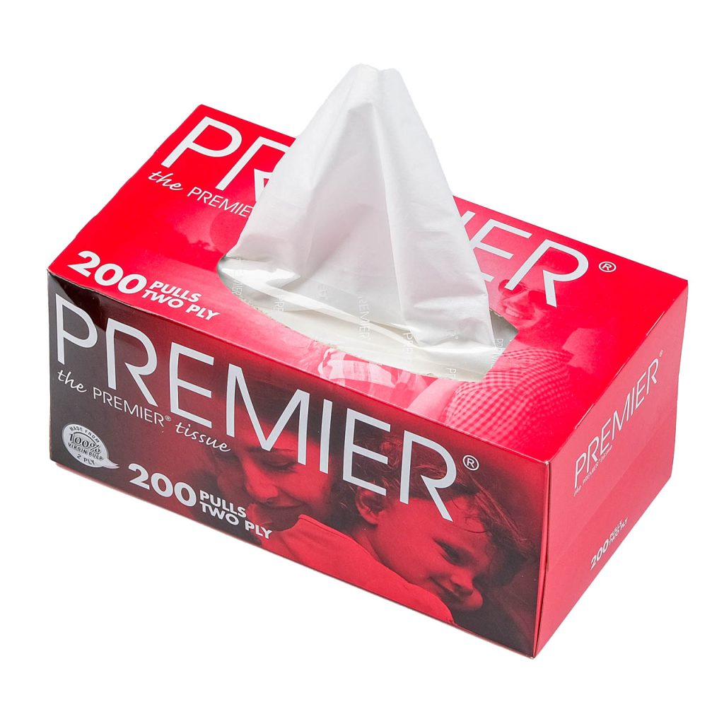 PREMIER FACIAL TISSUE STANDARD BOX