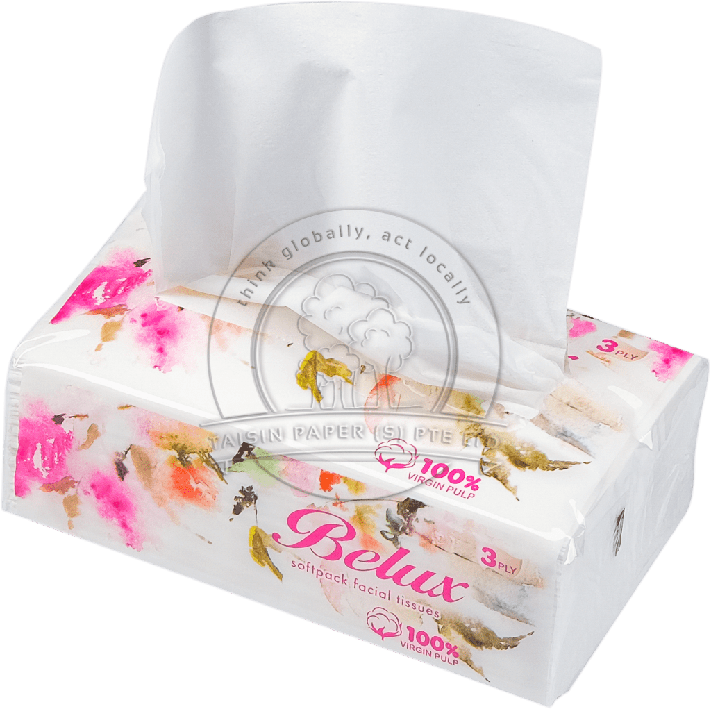 BELUX SOFT PACK TISSUE 130S - Taisin Paper Singapore